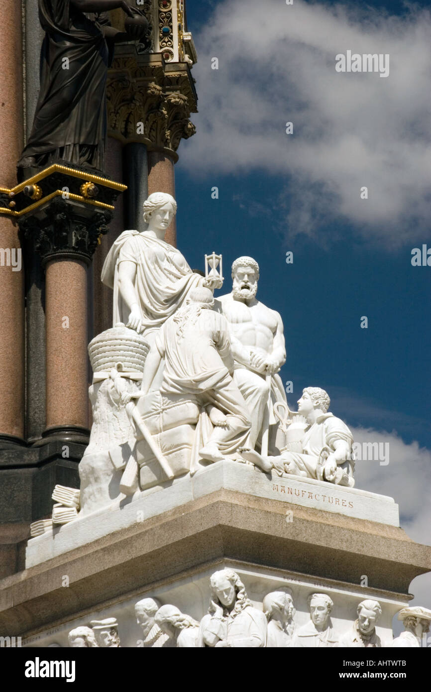 Prince Albert Memorial Stock Photo - Alamy
