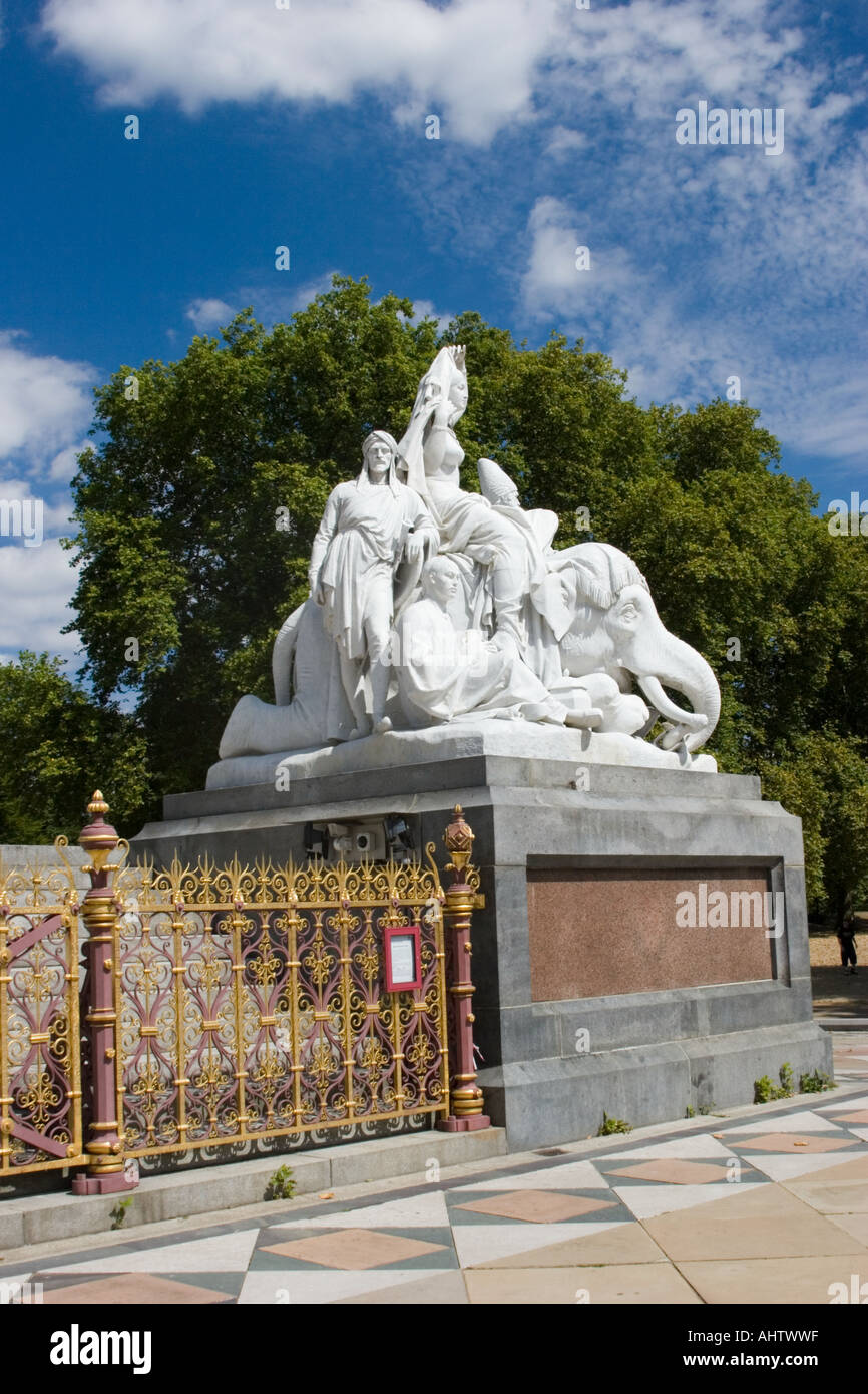 Prince Albert Memorial Stock Photo - Alamy