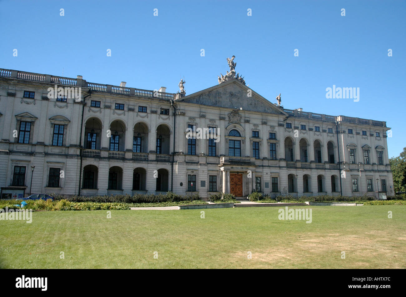 Polish national library hi-res stock photography and images - Alamy