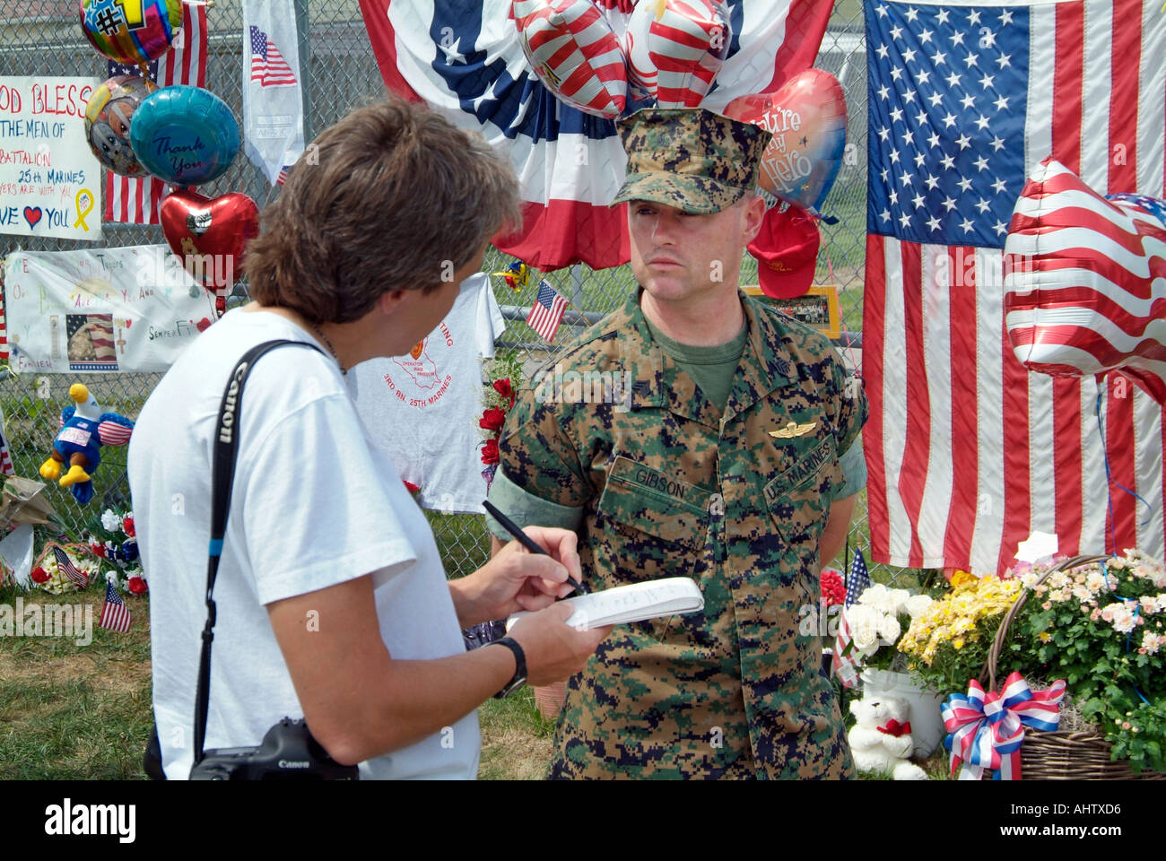 Television Newspaper Magazine Radio reporter conducts interview about ...