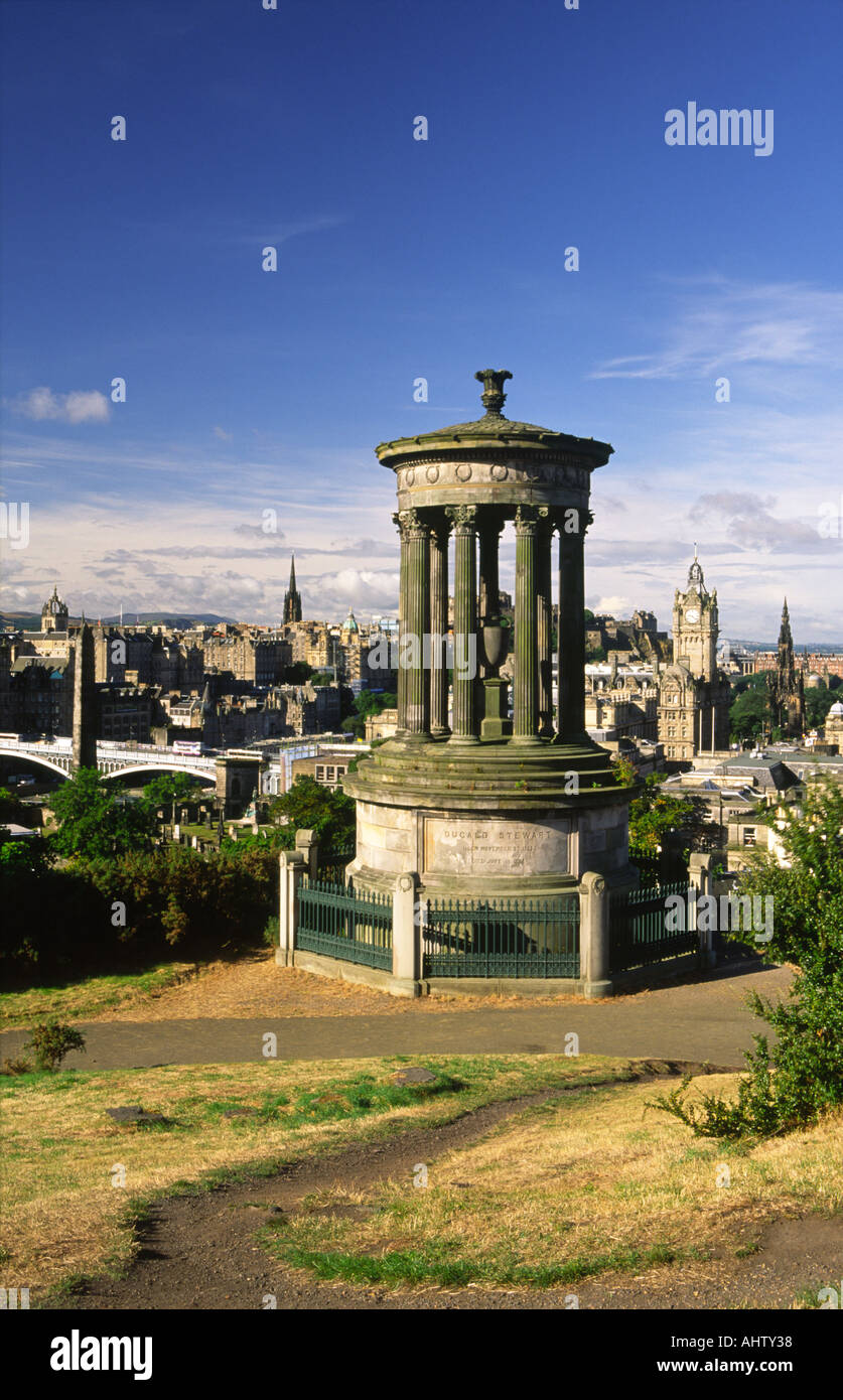 Edinburgh from Calton Hill Stock Photo - Alamy