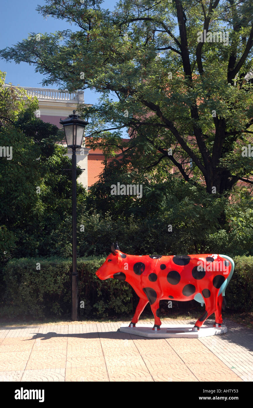 Painted cow figure hi-res stock photography and images - Alamy