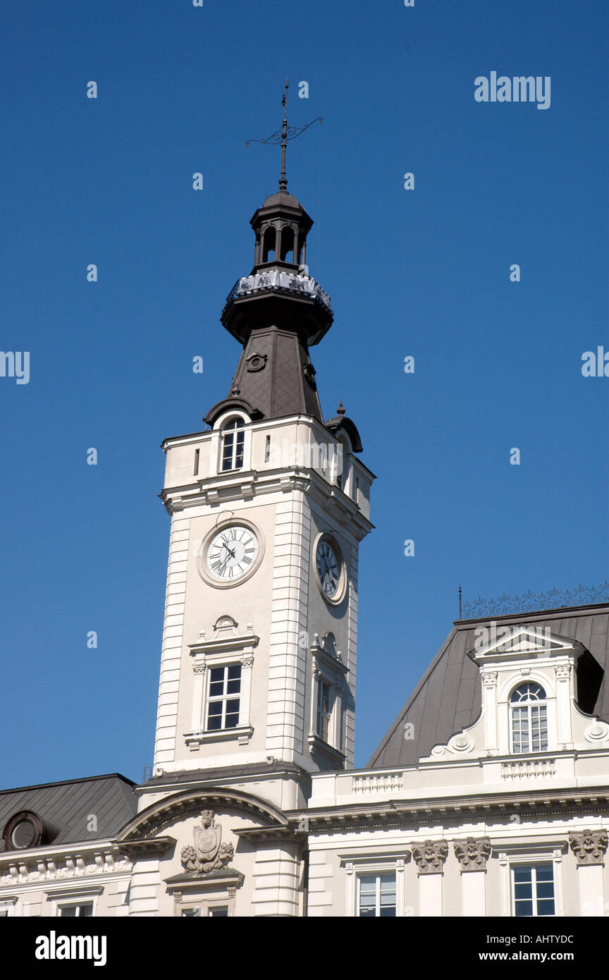 The former Town Hall of Warsaw Jablonowski Palace Stock Photo - Alamy