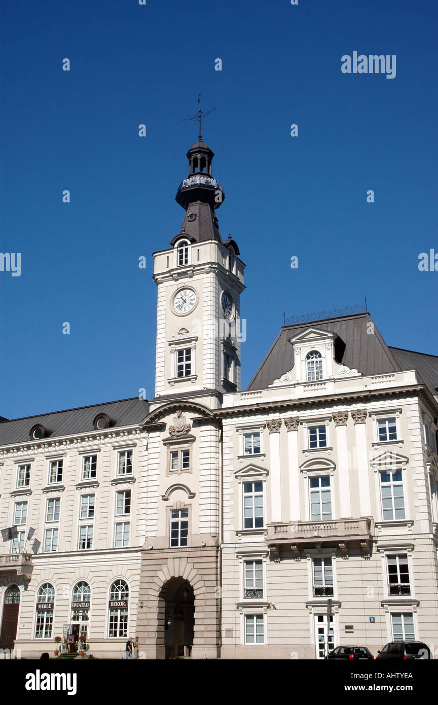 The former Town Hall of Warsaw Jablonowski Palace Stock Photo - Alamy