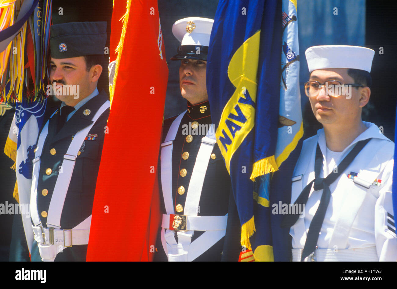 Military flags hi-res stock photography and images - Alamy