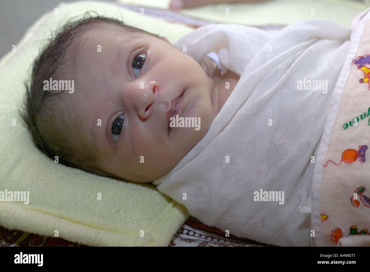 New born indian baby girl hi-res stock photography and images - Alamy