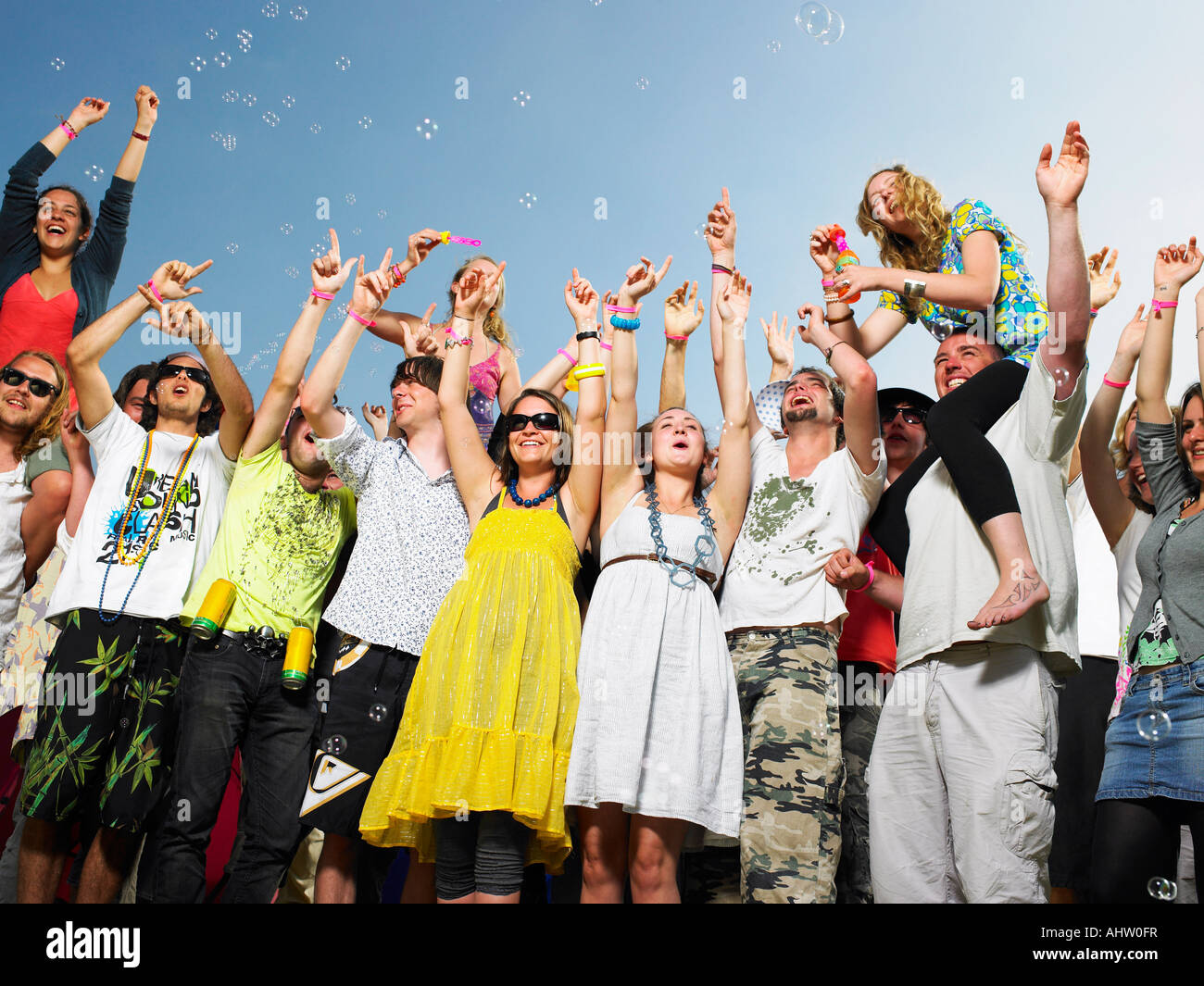 Shoulder ride group hi-res stock photography and images - Alamy