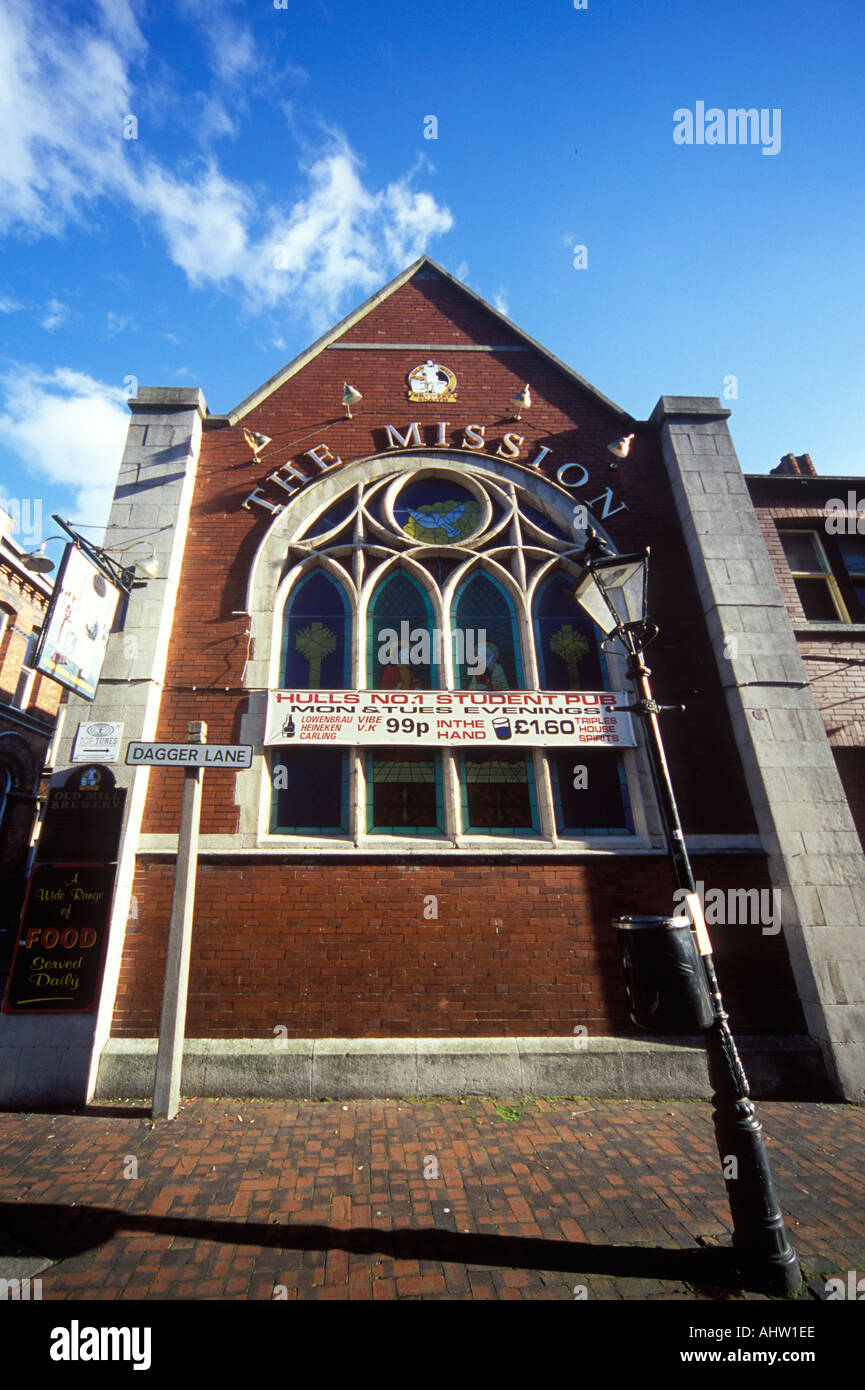 The Mission on the corner of Dagger Lane and Prince Street Hull ...