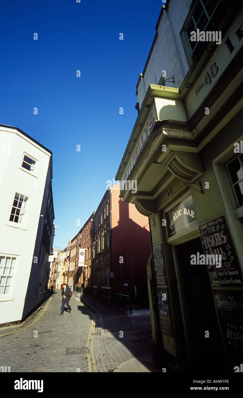 The ancient medieval High Street Hull Humberside UK Stock Photo - Alamy