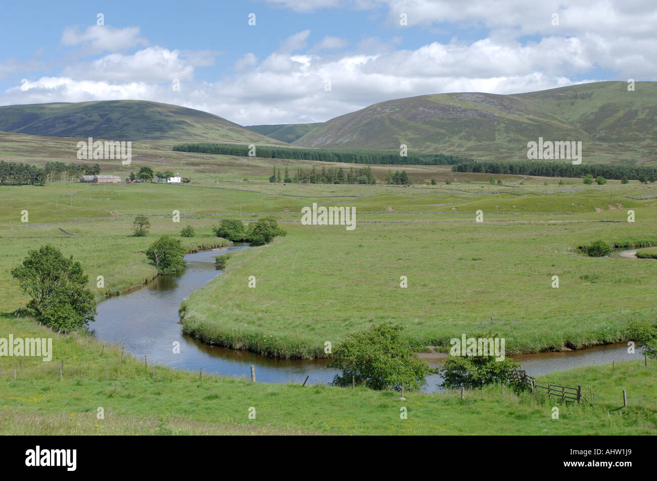 Glen Clova Angus Stock Photo - Alamy