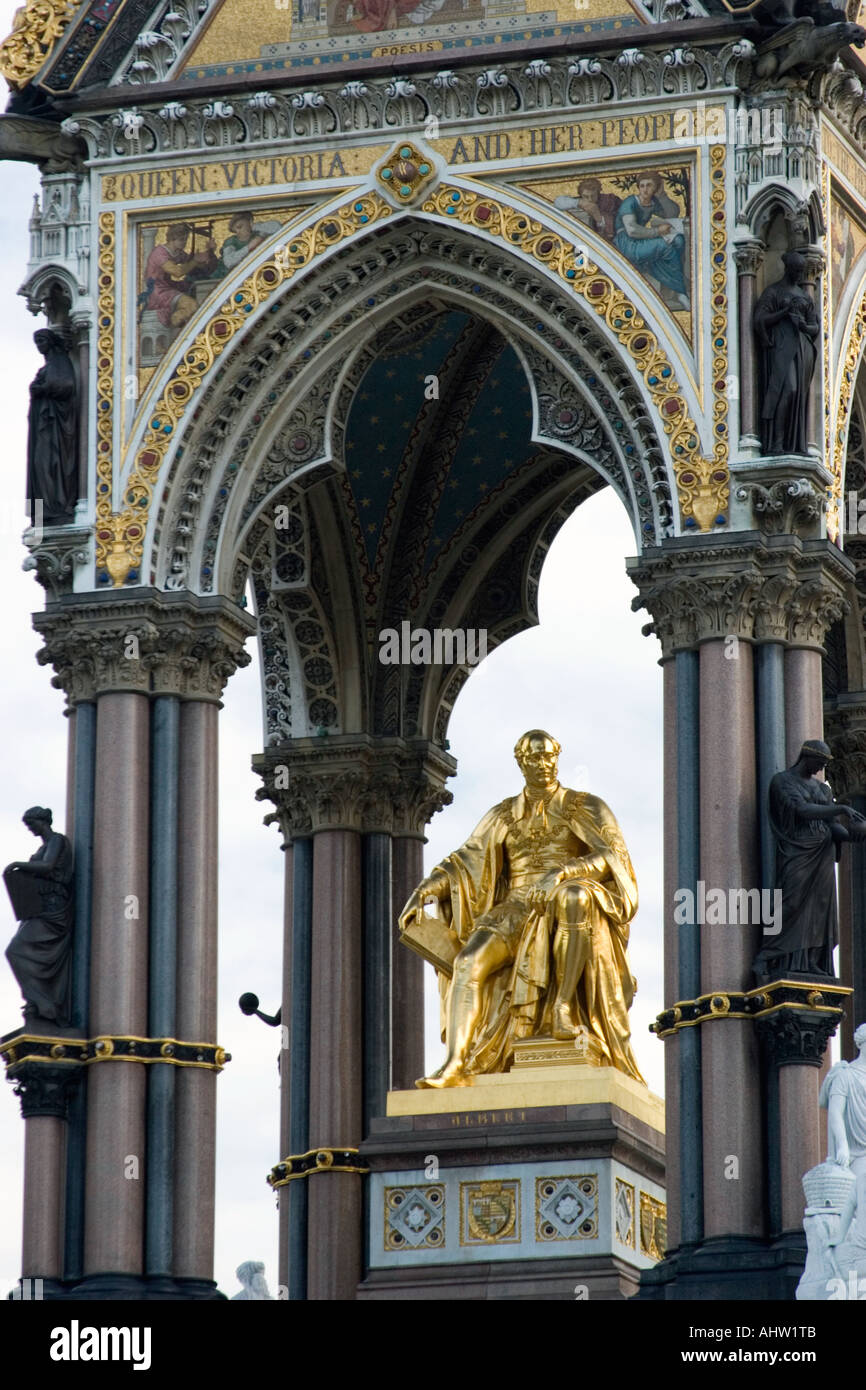 Prince Albert memorial Stock Photo - Alamy