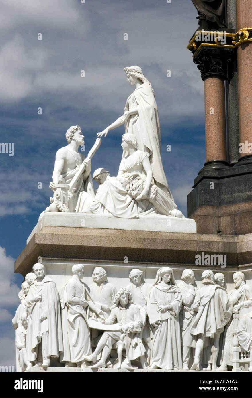 Prince Albert memorial Stock Photo - Alamy