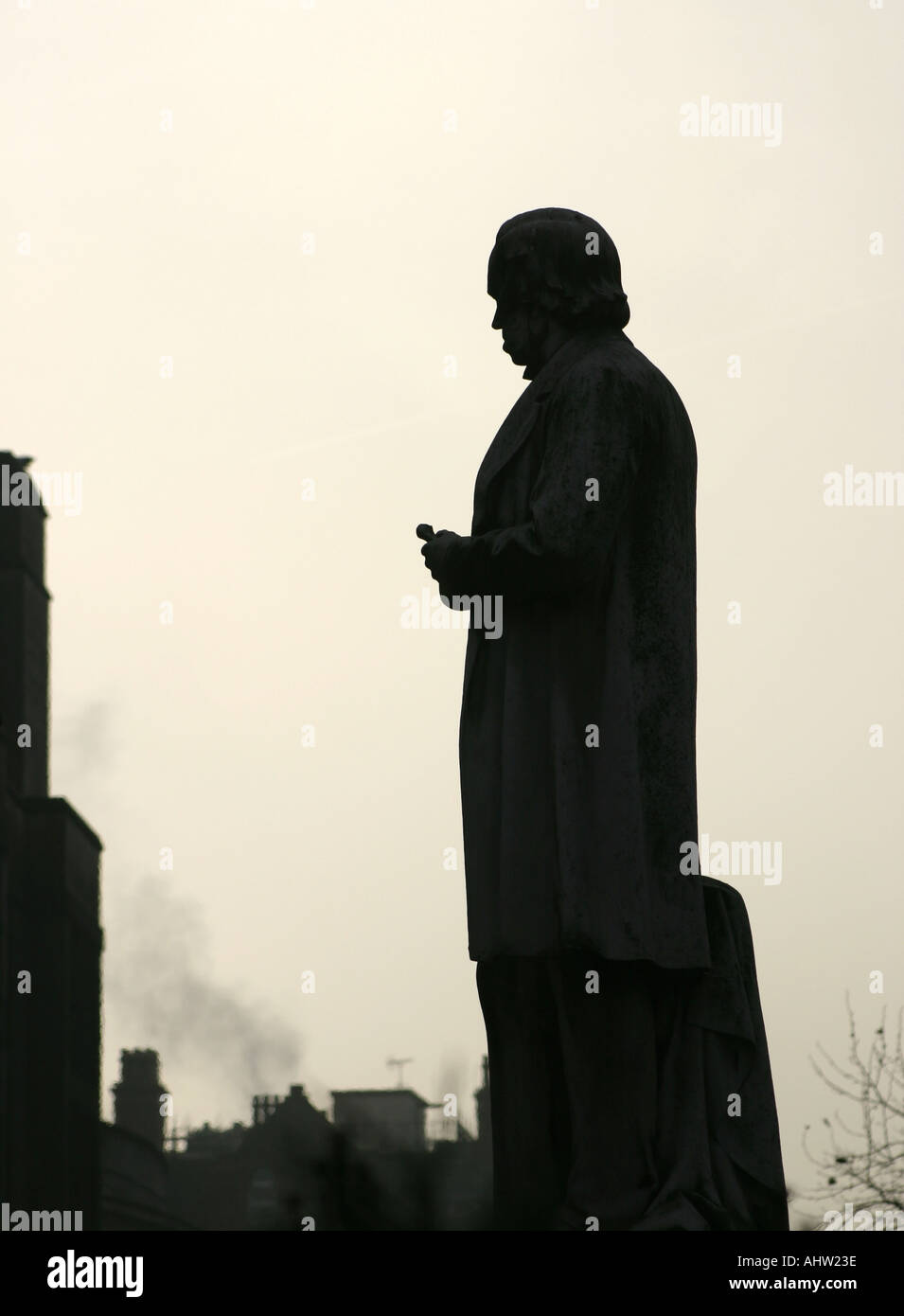 Statue Albert Square Manchester UK Stock Photo - Alamy