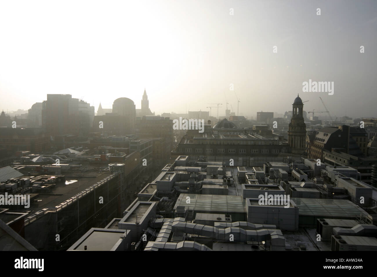 Manchester Cityscape UK Stock Photo - Alamy
