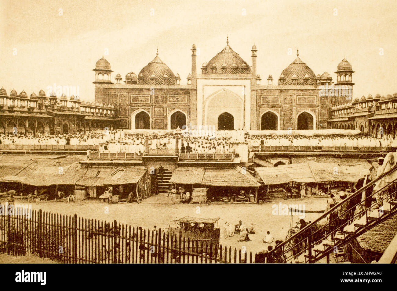 AAD 91635 Old ancient vintage antique print of Islamic Muslim religious ...