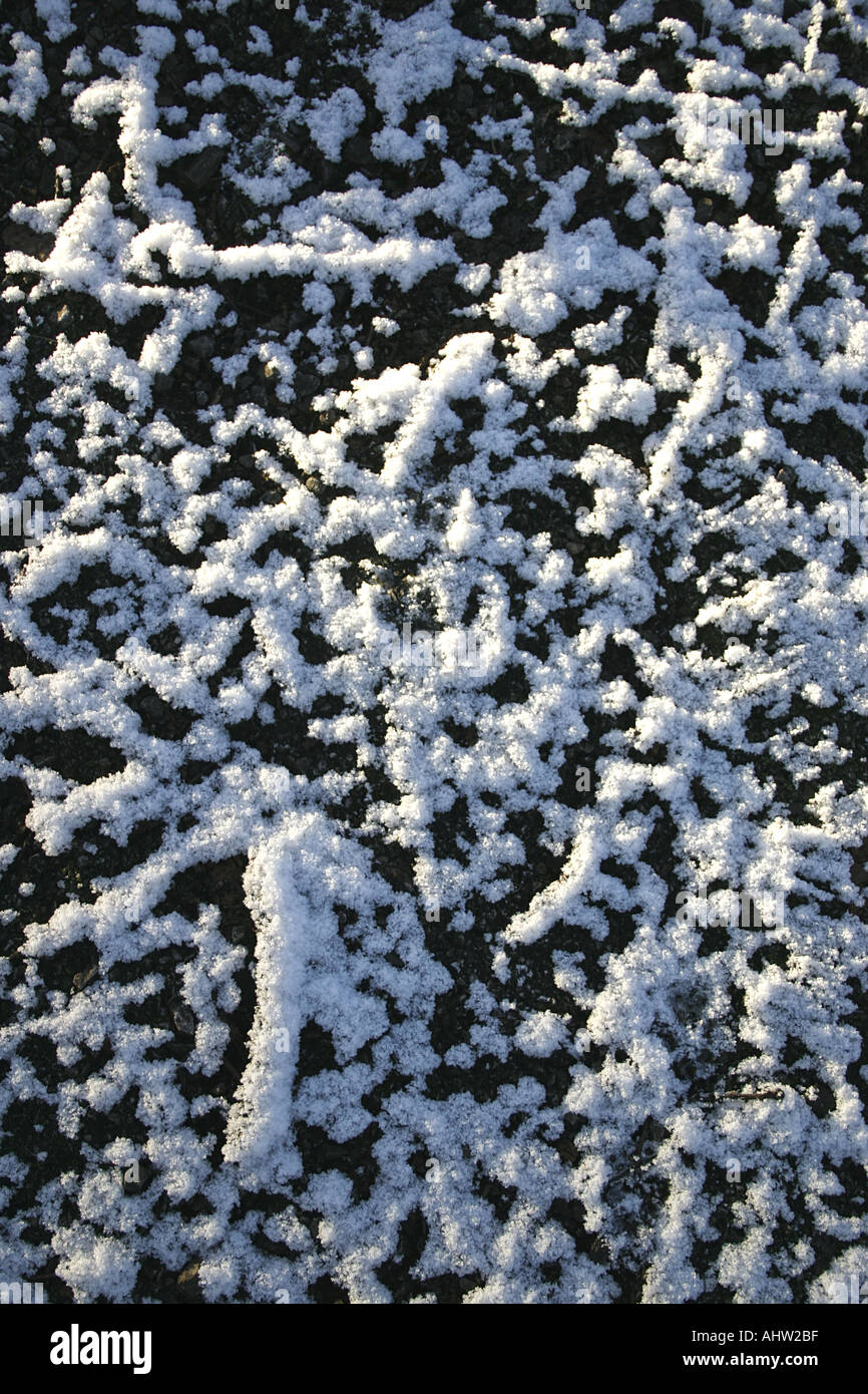 Icy winter pattern hi-res stock photography and images - Alamy