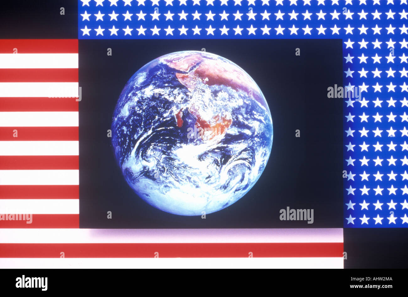 Planet flag hi-res stock photography and images - Alamy