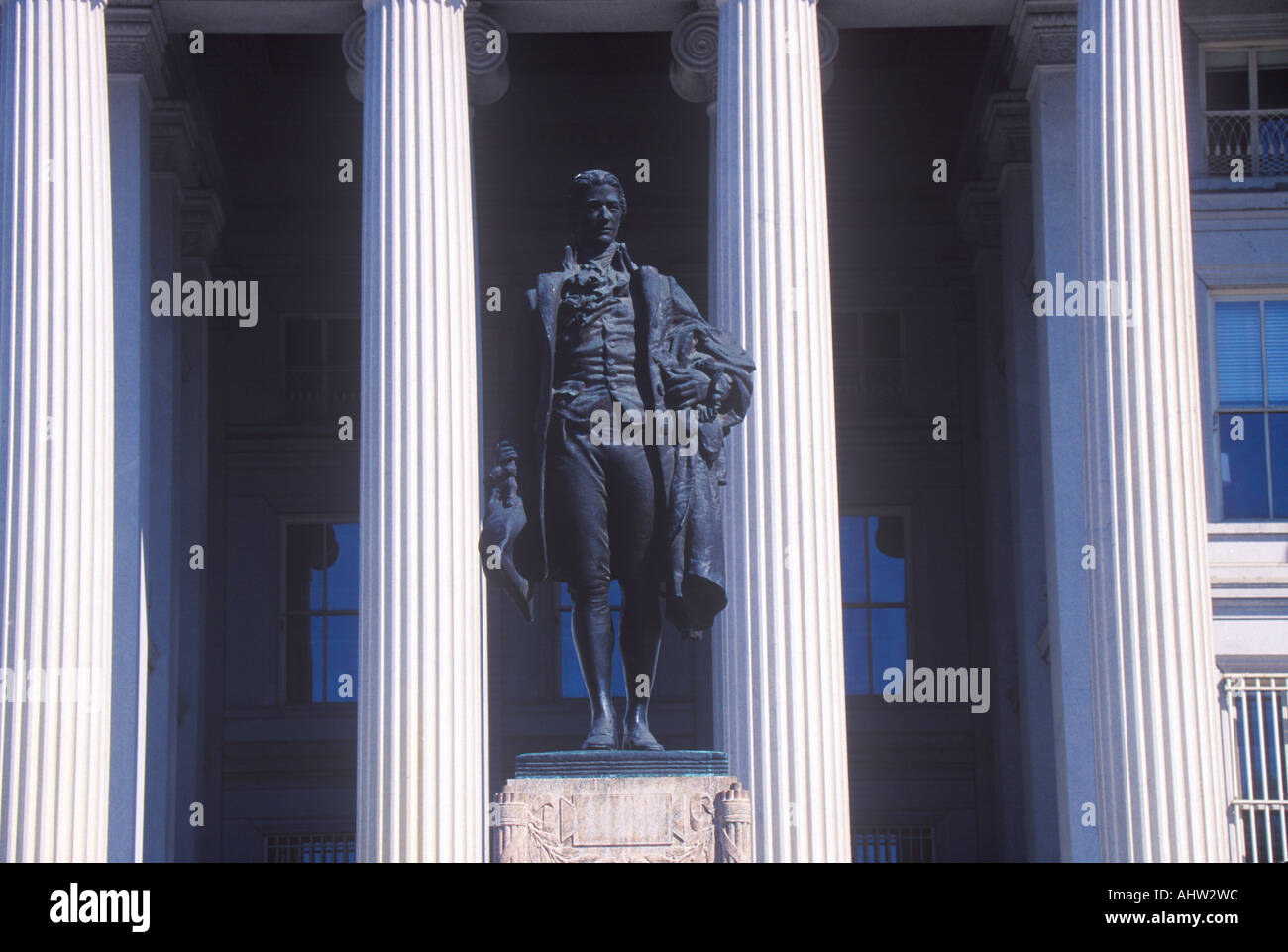 Statue of Alexander Hamilton United States Department of Treasury ...