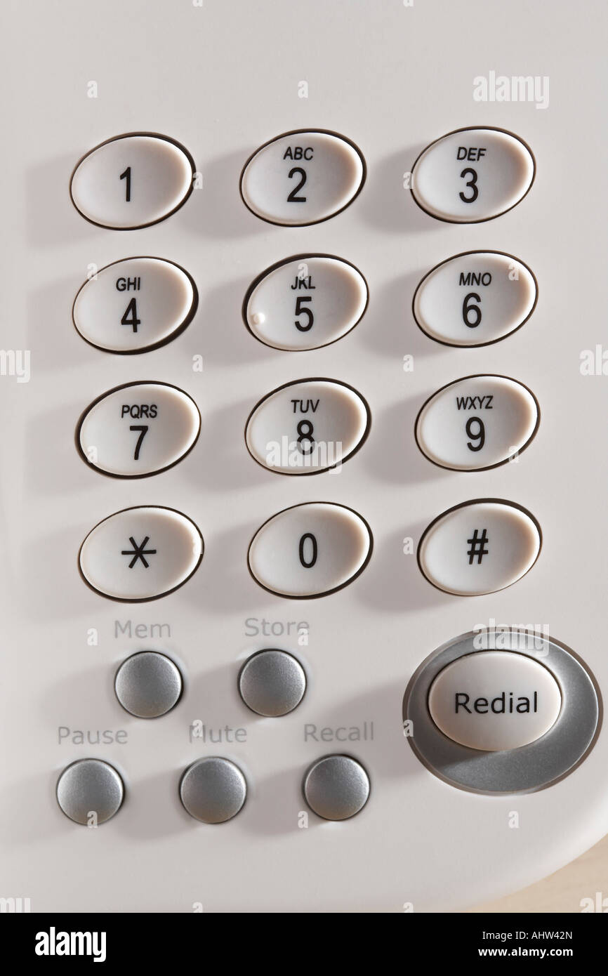 Telephone key pad hi-res stock photography and images - Alamy