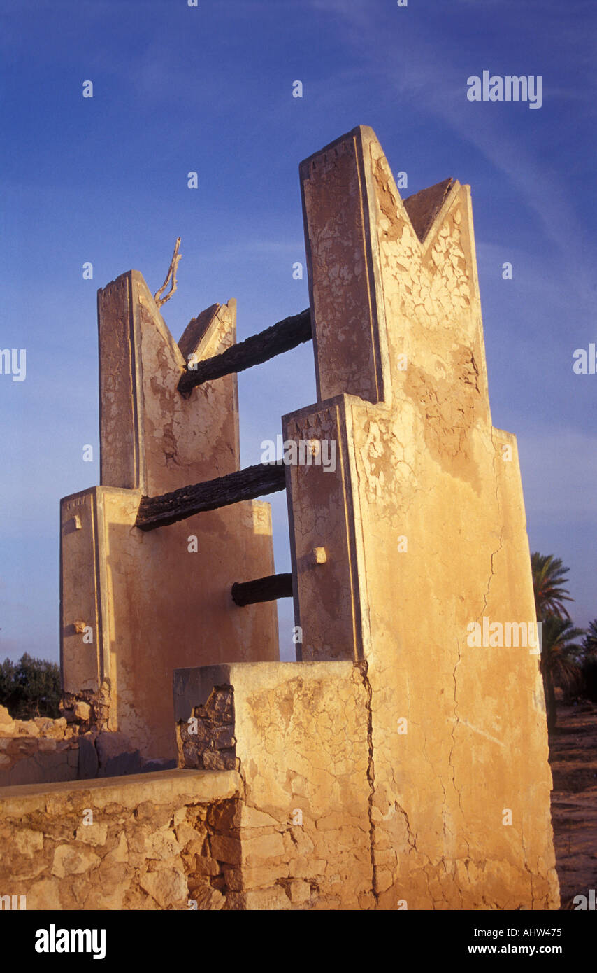 Traditional Water Well on the Jerba (Djerba) Island in Tunisia Stock ...