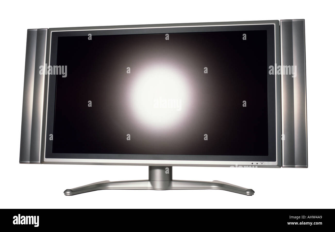 Flat screen television Stock Photo - Alamy