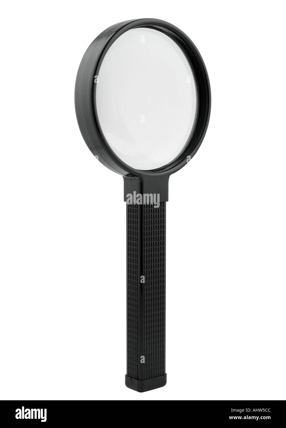 Magnifying glass on isolated Cut Out Stock Images & Pictures - Alamy