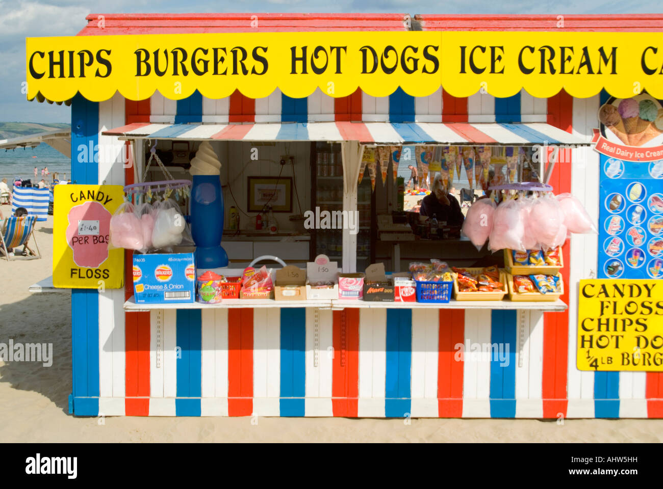 Fish And Chip Stall Stock Photos & Fish And Chip Stall Stock Images - Alamy