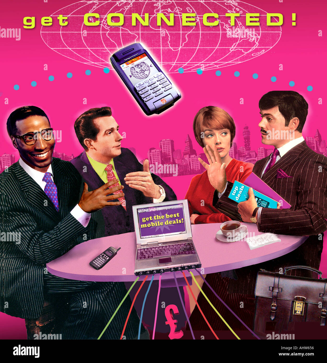 1960s business people hi-res stock photography and images - Alamy