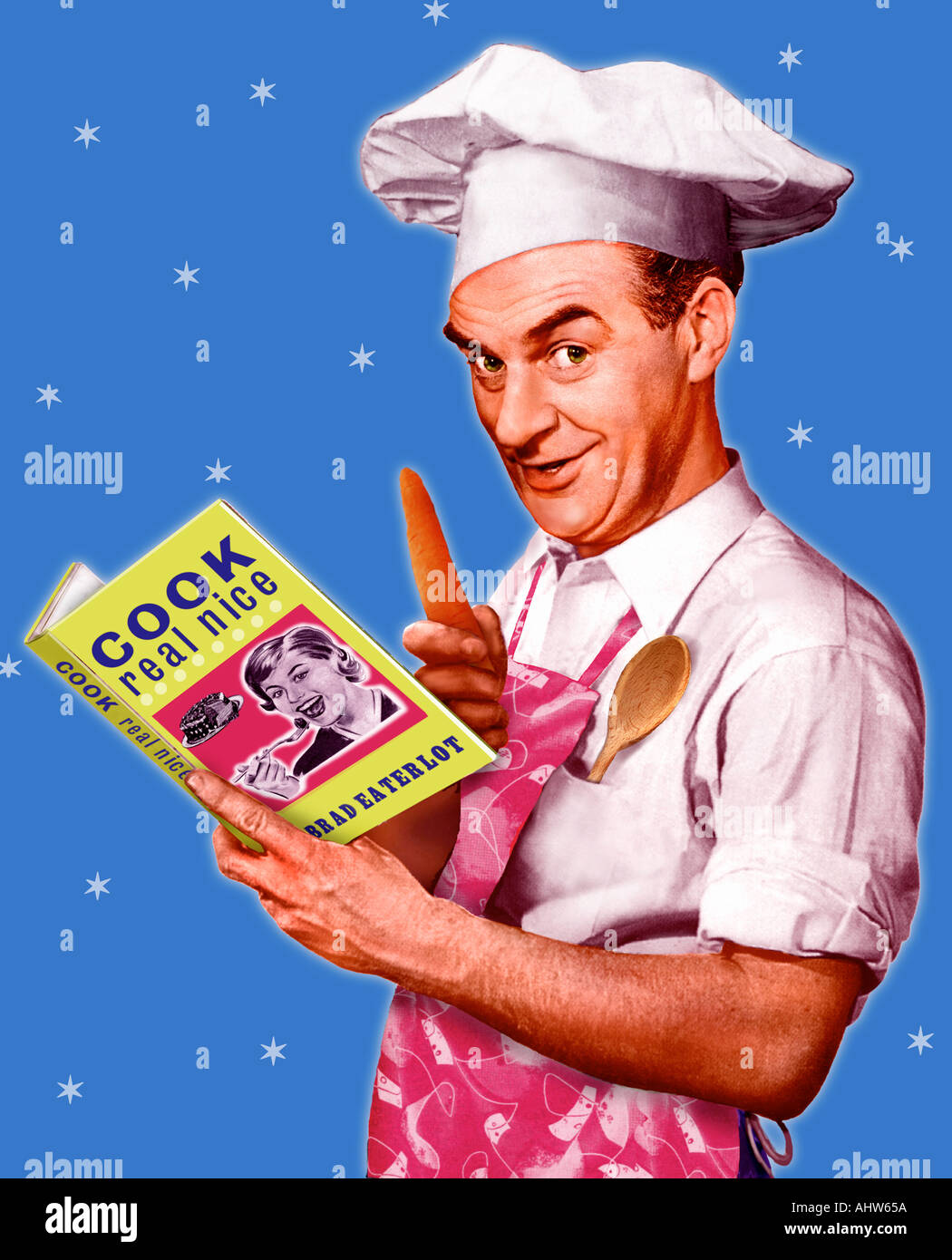 1960s chef hi-res stock photography and images - Alamy