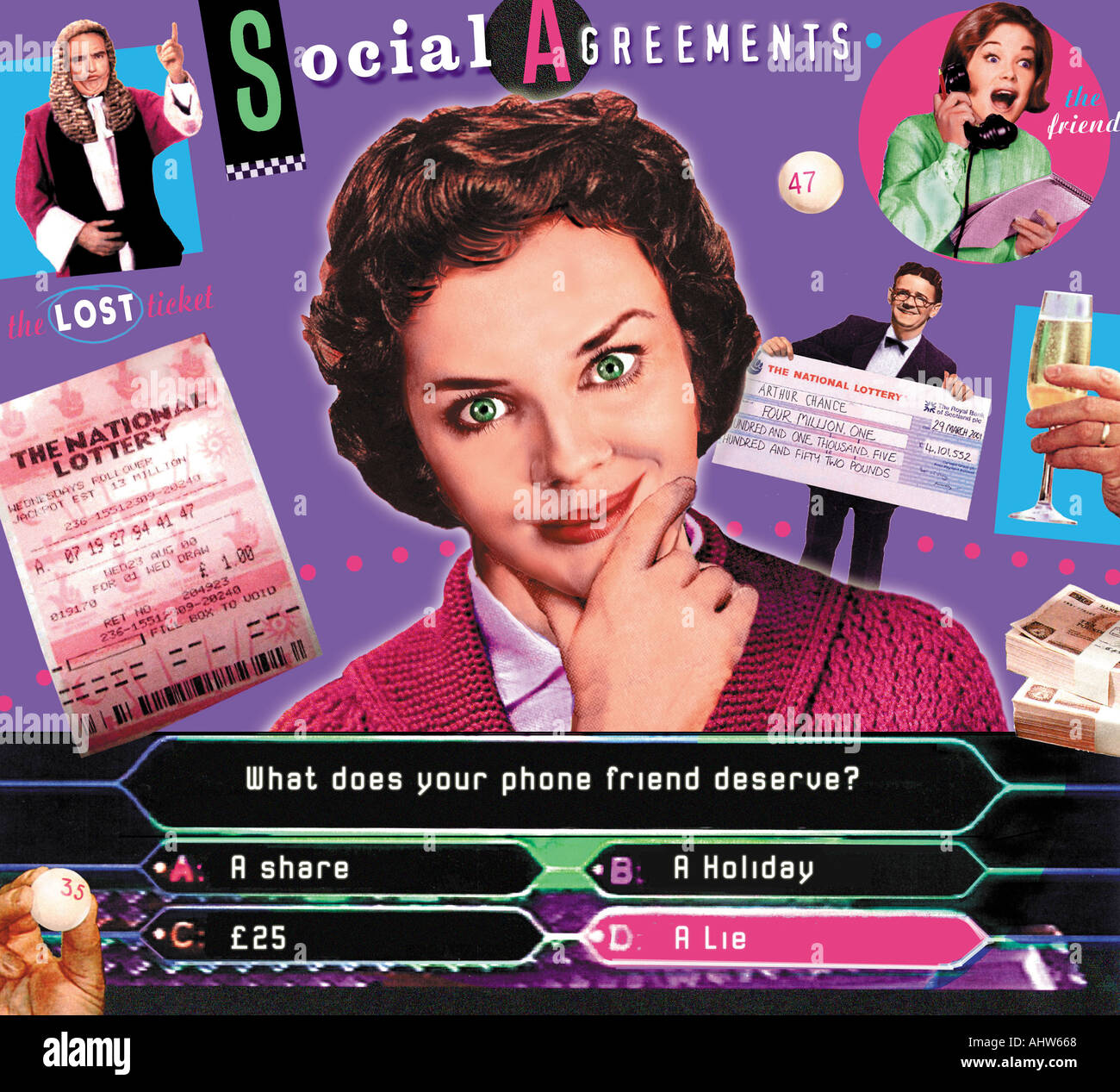 Lottery winner cheque hi-res stock photography and images - Alamy