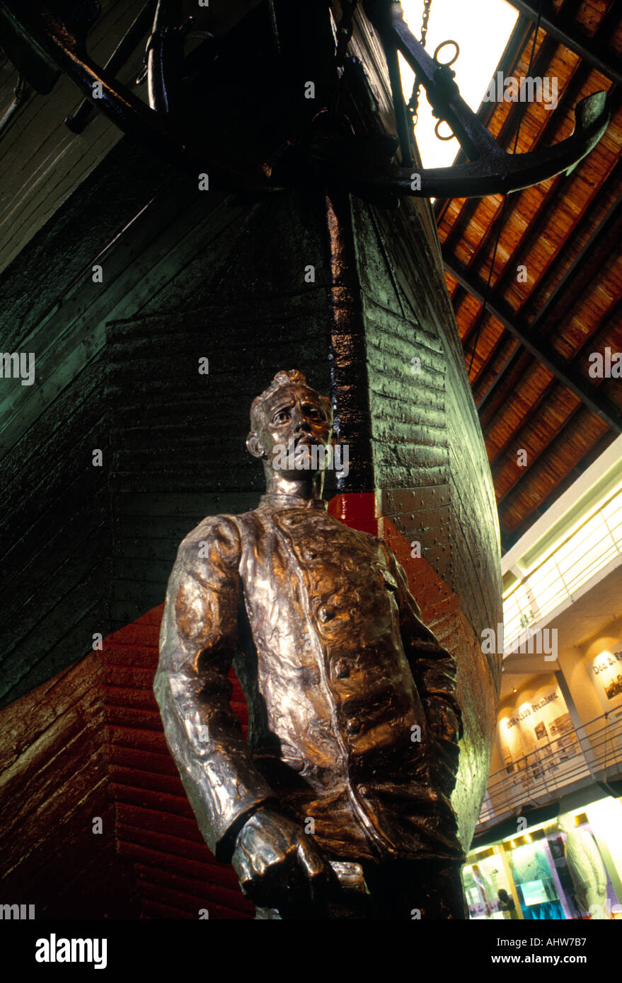 Oslo Norway Statue of explorer Nansen Fram Museum Stock Photo - Alamy