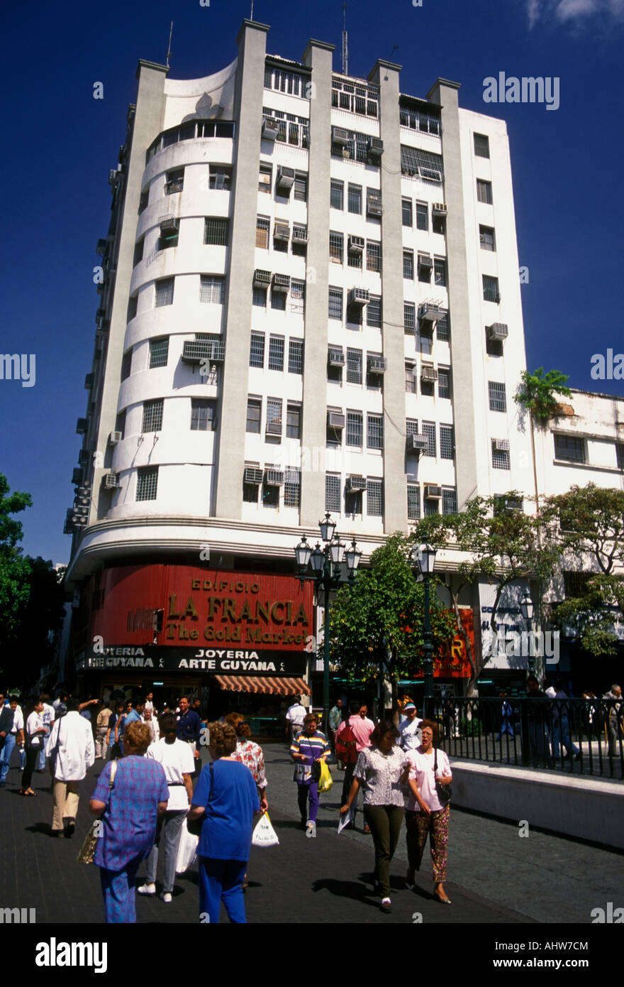 Venezuelan people, downtown, El Centro, city of Caracas, Caracas ...