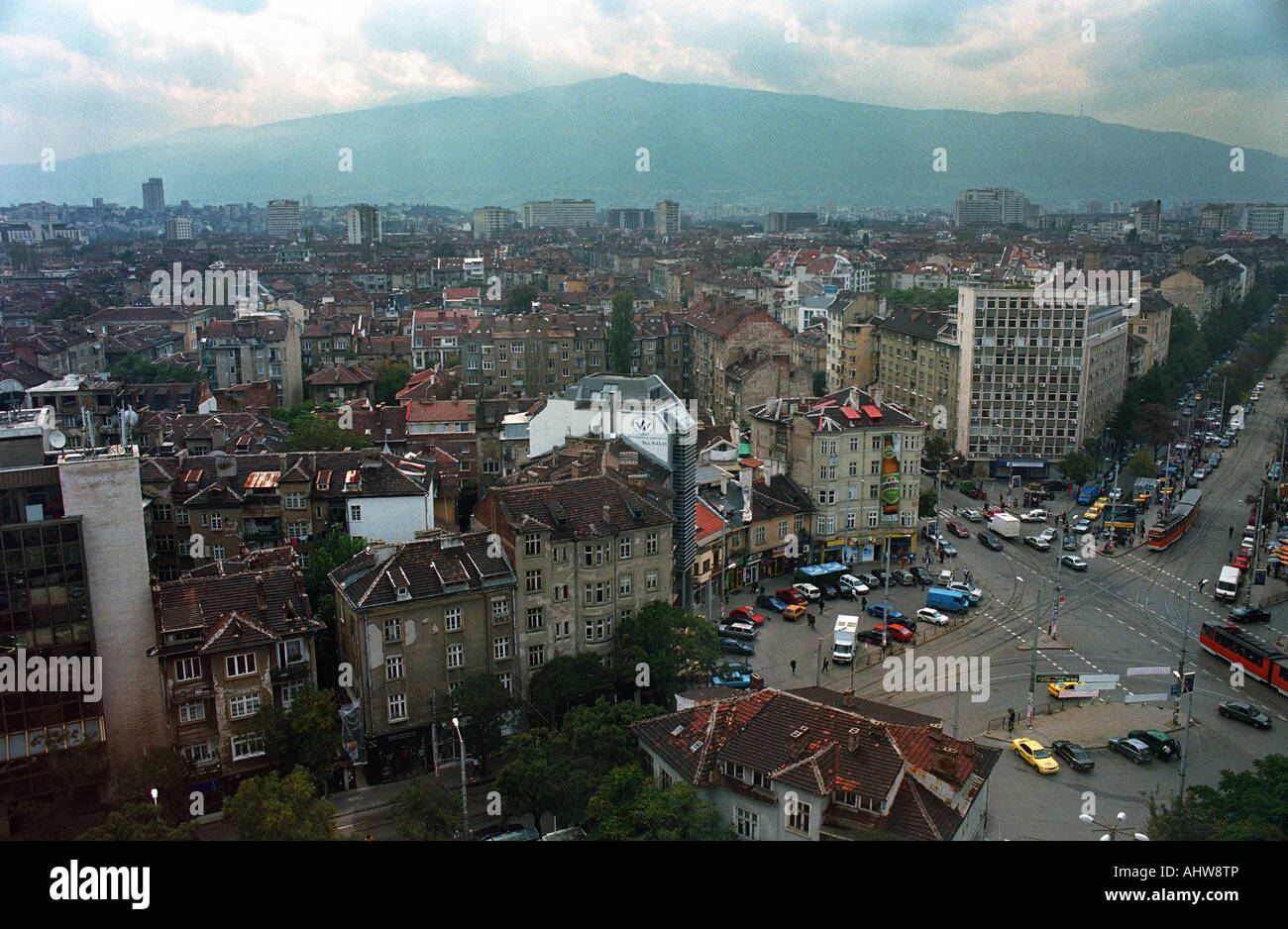 Sofia city bulgaria panorama hi-res stock photography and images - Alamy