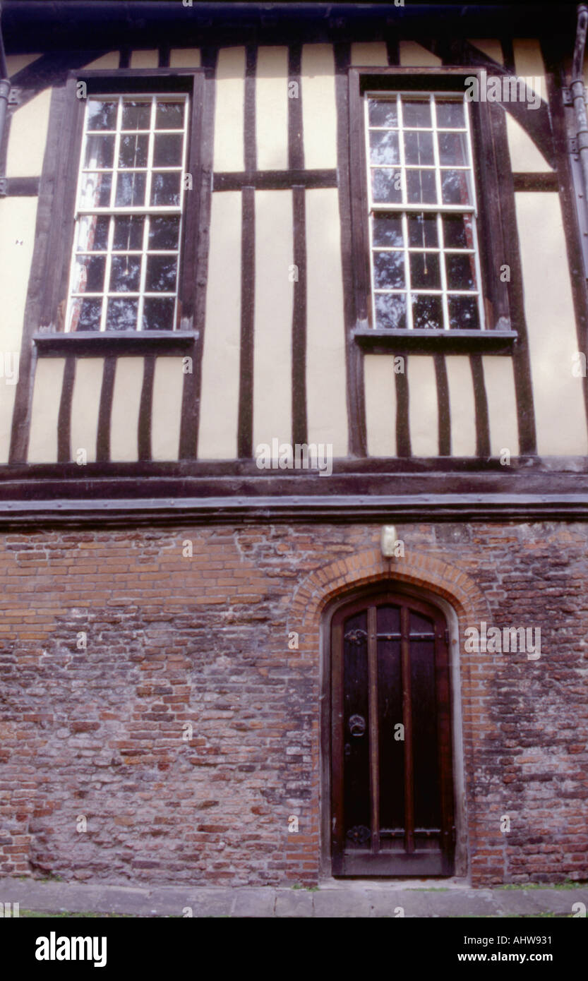 Medieval construction features of commercial building Stock Photo - Alamy