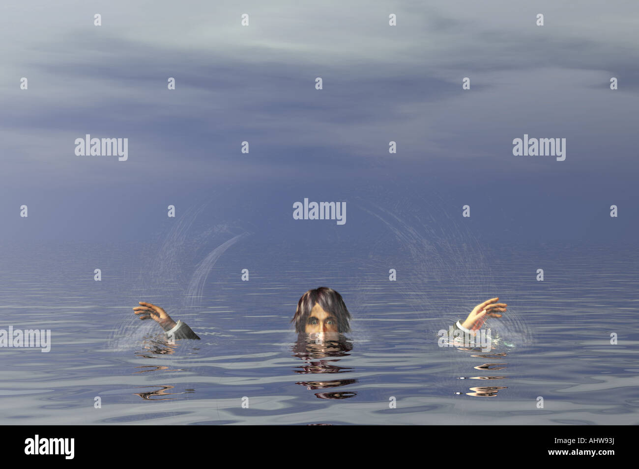 Keep your head above the water hi-res stock photography and images - Alamy