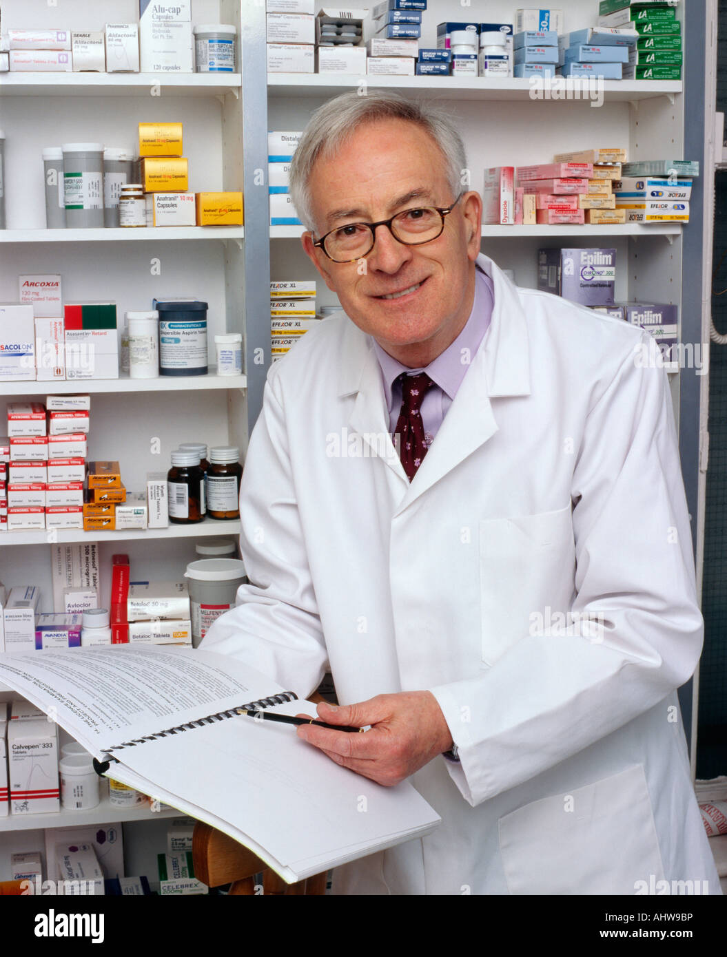 Pharmacists instructions hi-res stock photography and images - Alamy