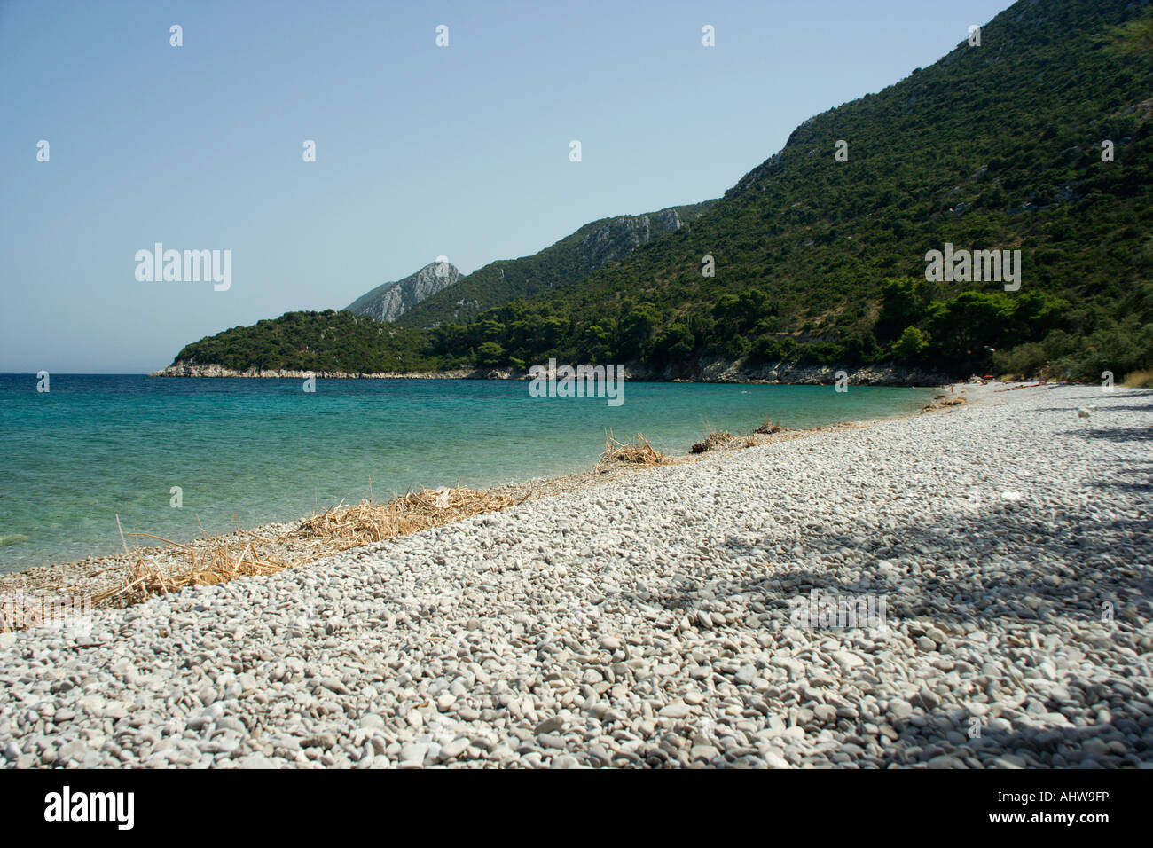 Duba Peljeska beach Croatia Stock Photo - Alamy