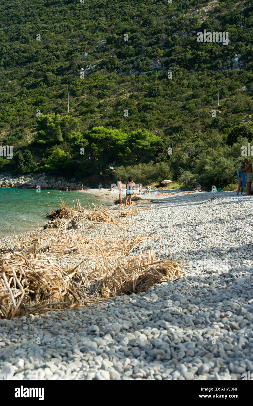 Duba Peljeska beach Croatia Stock Photo - Alamy