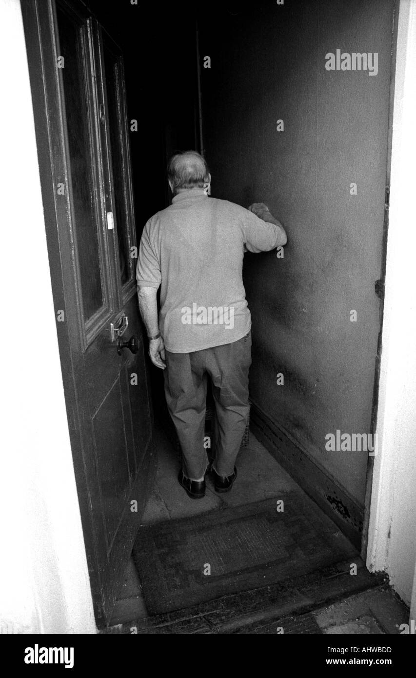 Oap walking Black and White Stock Photos & Images - Alamy