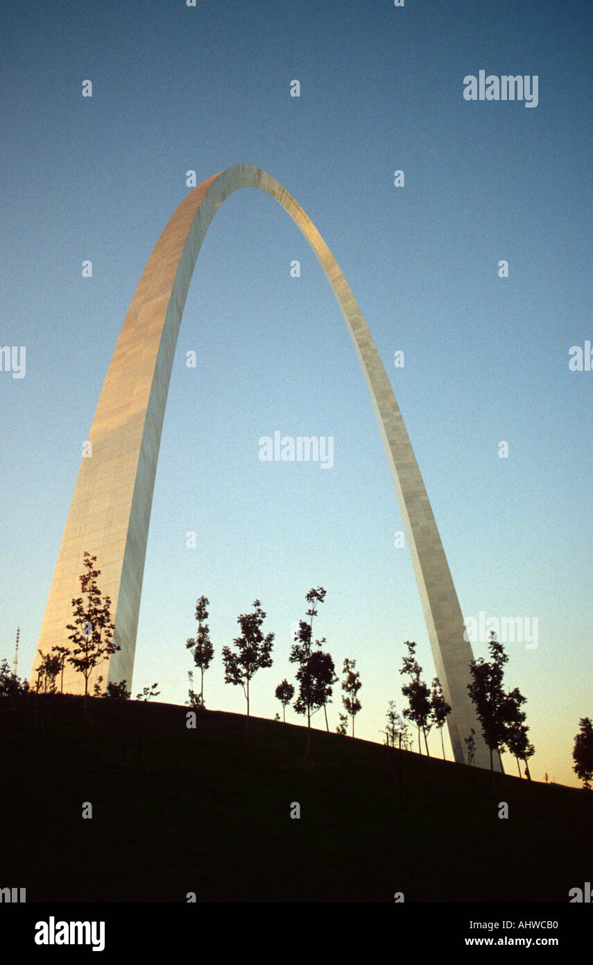 The Arch at St Louis Missouri Stock Photo - Alamy