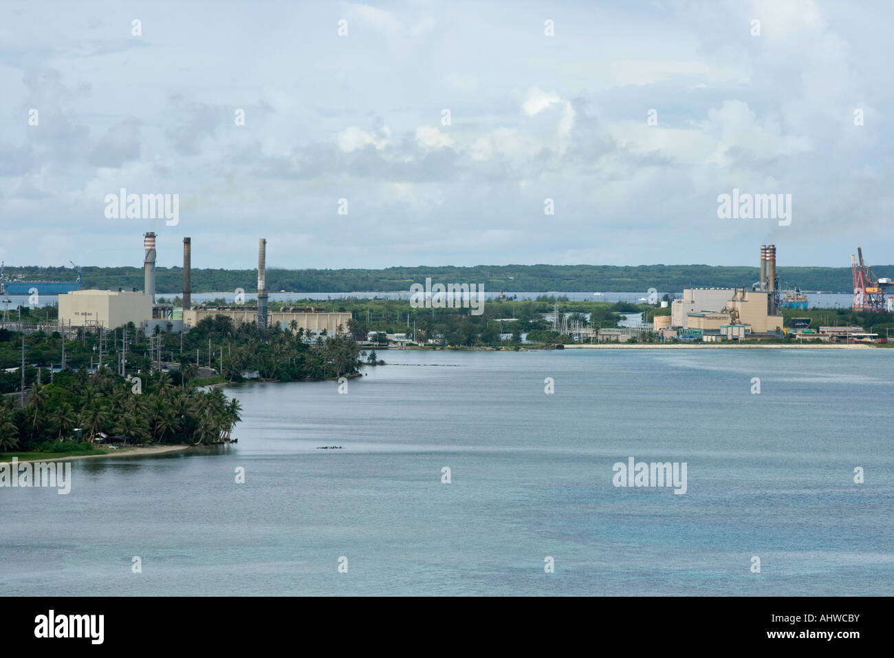 Agana Power plant Guam Power Authority Electricity Gerating Plant Guam ...
