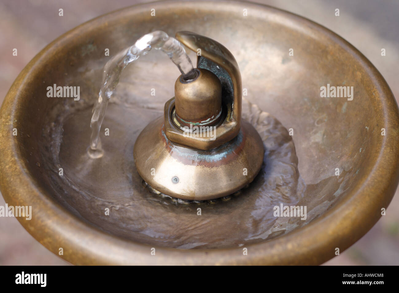 Drinking Water Fountain Stock Photo - Alamy
