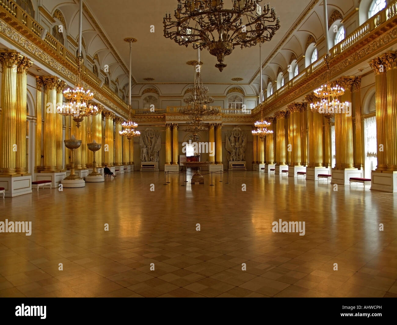 Winter Palace Russia Ballroom St. Petersburg Russia. The Winter Palace
