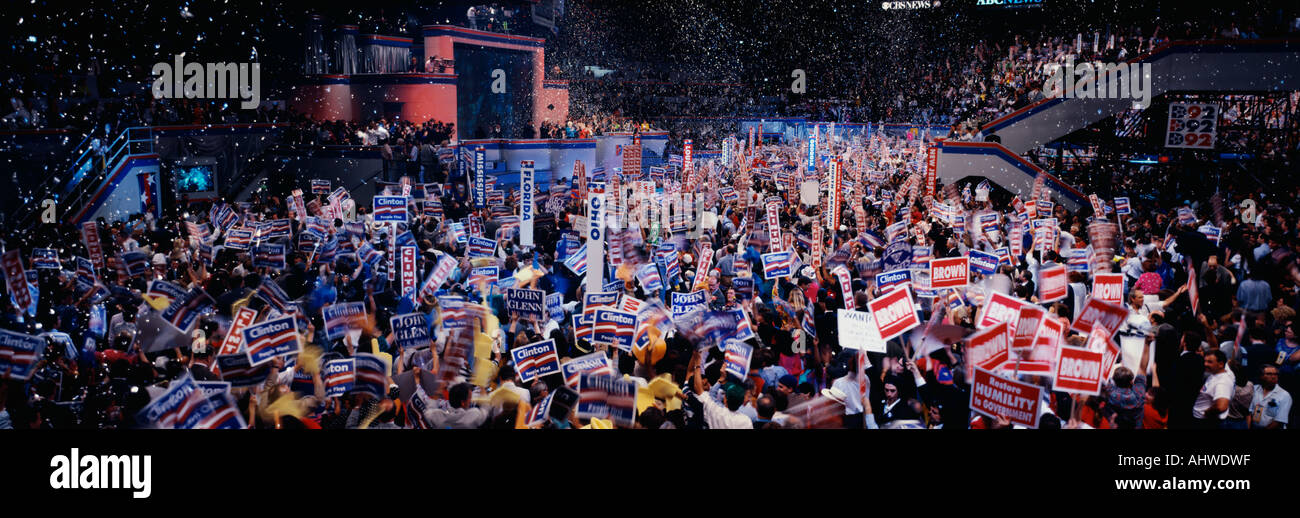 1992 democratic convention hi-res stock photography and images - Alamy