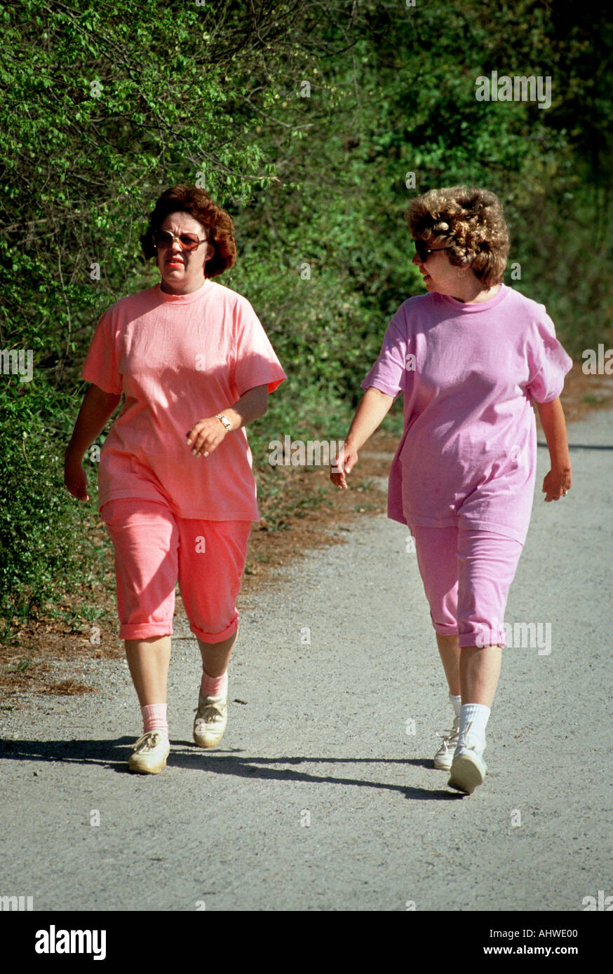 Overweight walking aid hi-res stock photography and images - Alamy