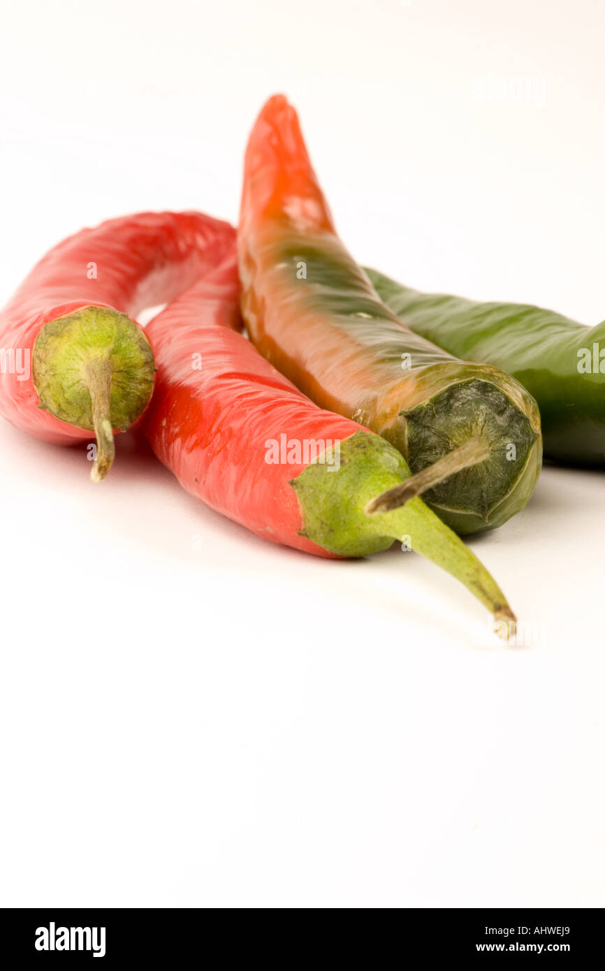 Red chilli pepper vegetable Cut Out Stock Images & Pictures - Alamy