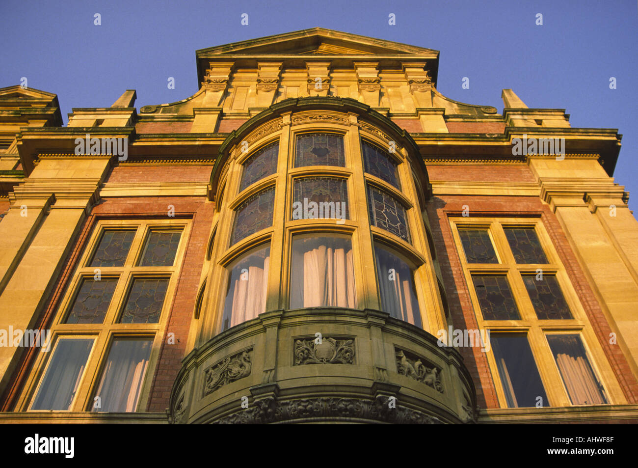 Bay Windows Town Hall Parade Leamington Spa Warwickshire England UK ...