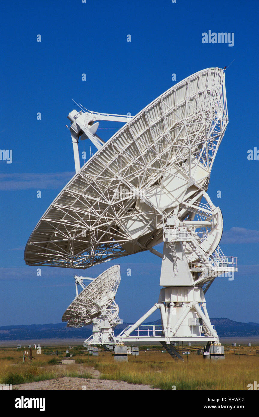 This is the Very Large Array or VLA at the National Astronomy ...