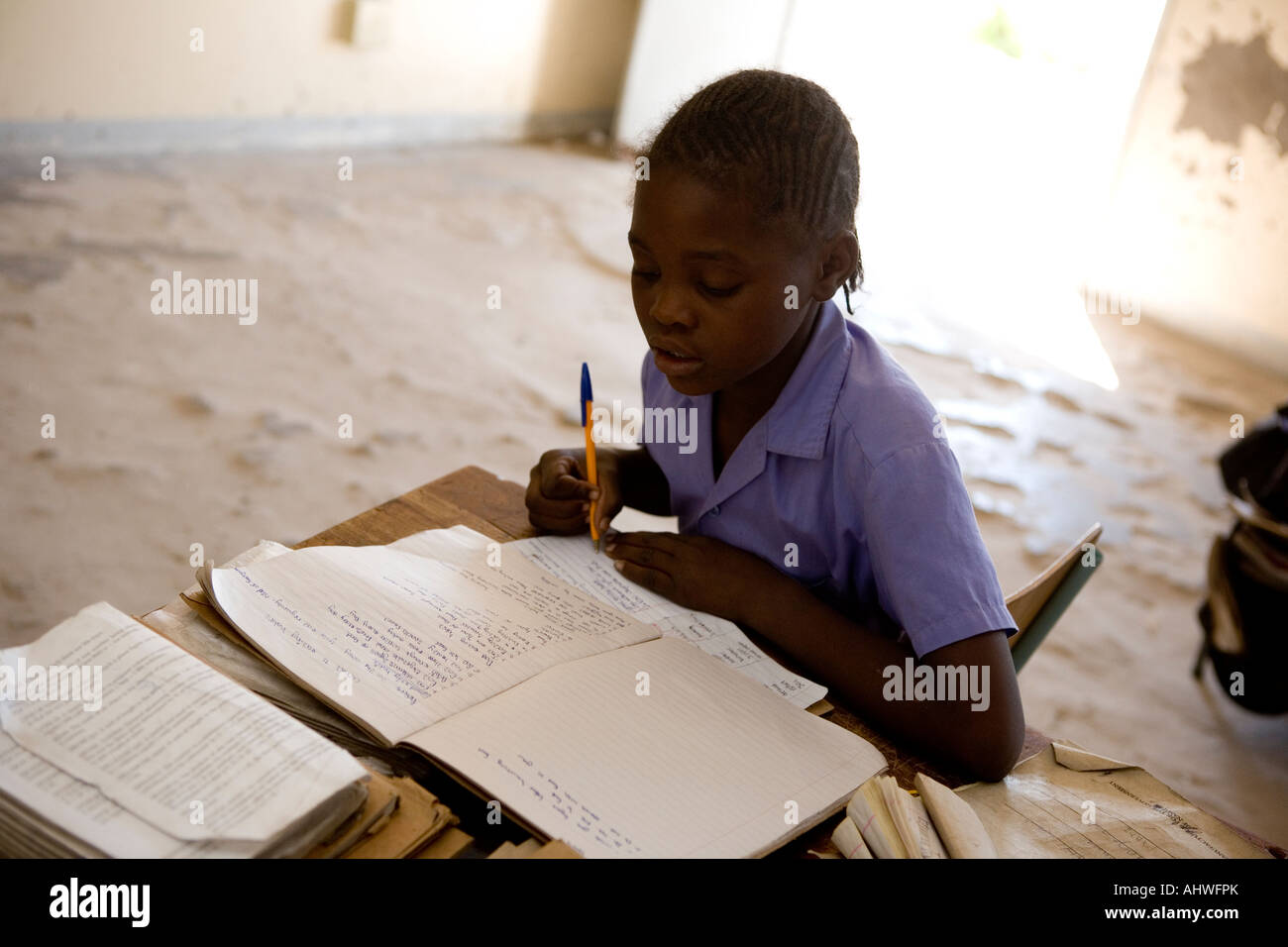 School boy in Namibia, Africa Stock Photo - Alamy