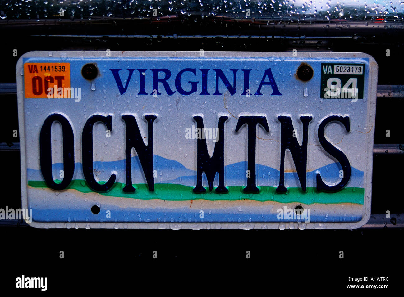 Vanity plates hi-res stock photography and images - Alamy